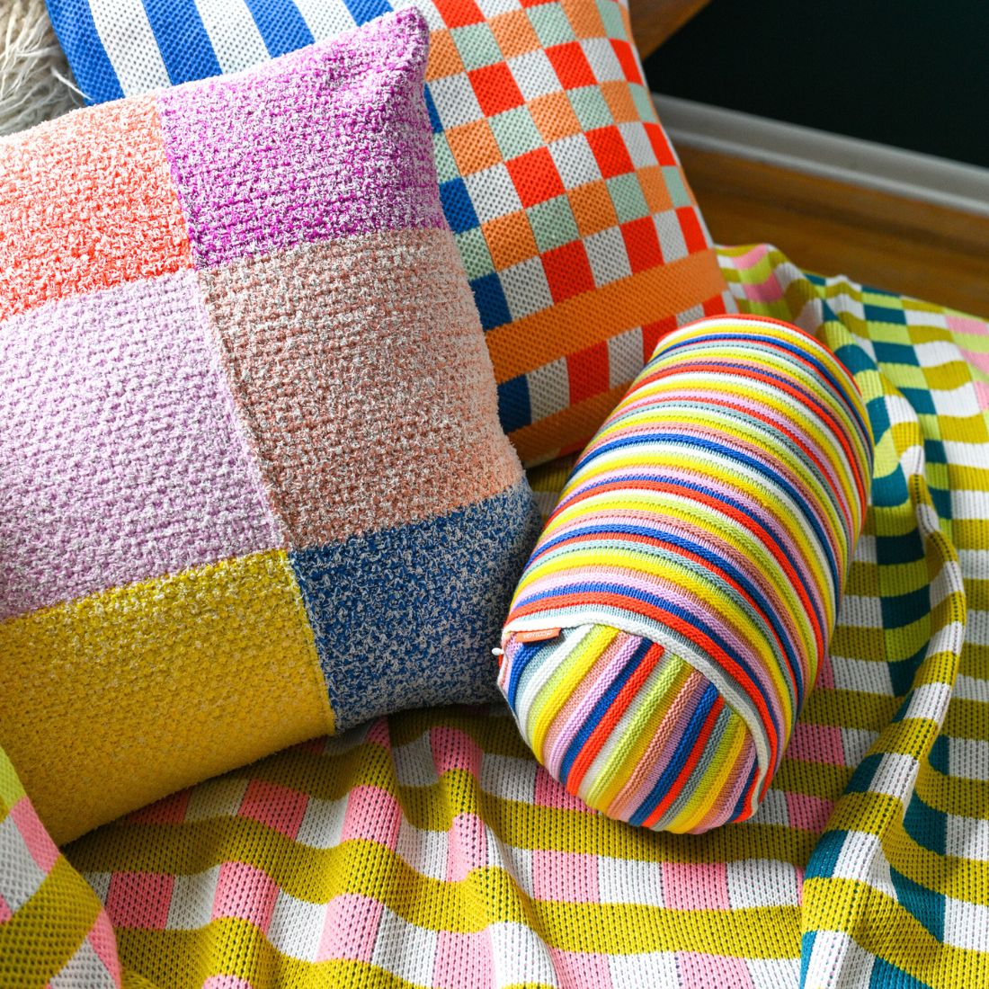 Knitted Hats - Throws - Pillows - Slippers - Bags - Blankets – VERLOOP ...